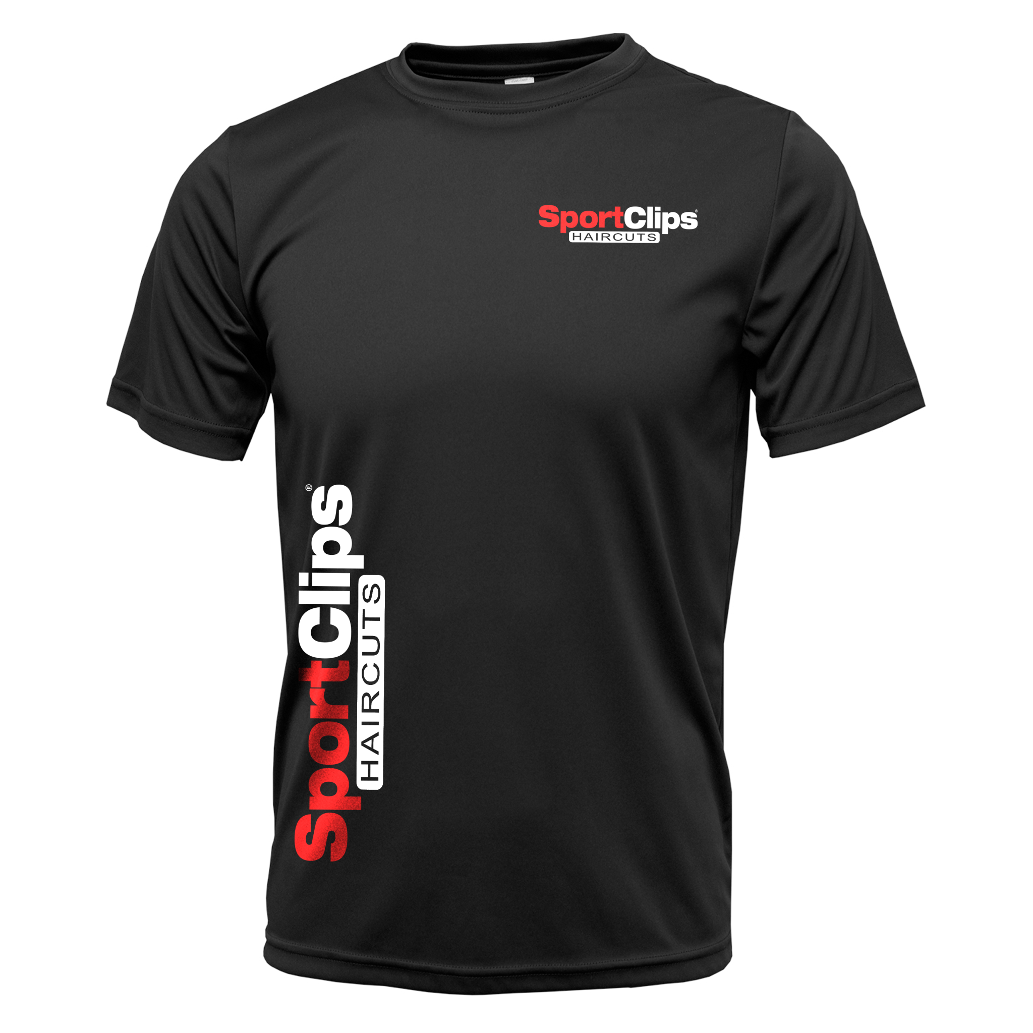 Men’s Sport Clips Side Logo Tee