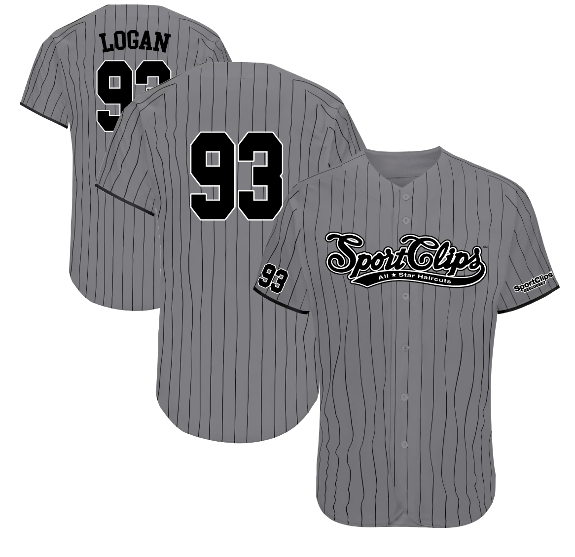 Pinstripe Jersey Custom Pinstripe Jersey Custom